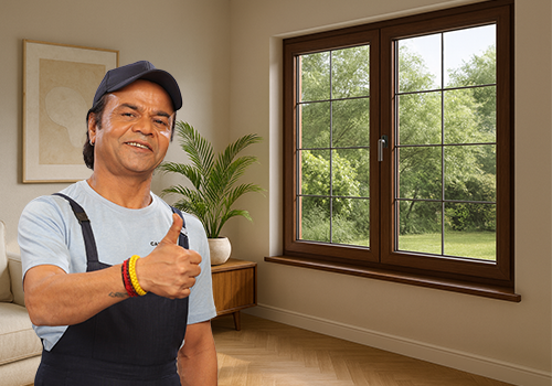 Laminated Window Frames | Window Frame Supplier India